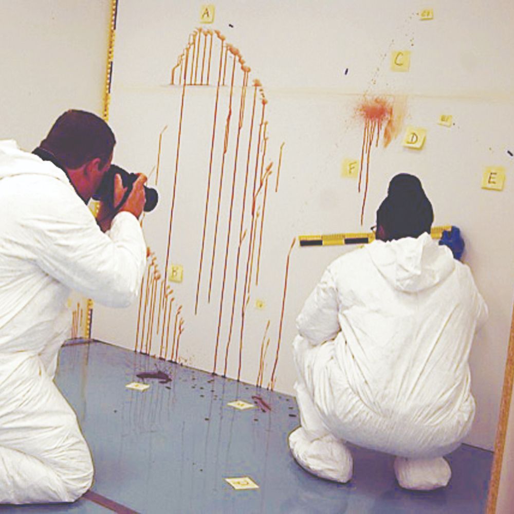 Blood & Blood Spatter | Carolina Biological Supply