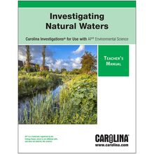 Investigating Natural Waters Digital Resources | Carolina Biological Supply