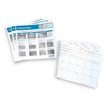 Carolina® Fingerprint Record Cards, Pack of 100 | Carolina Biological ...