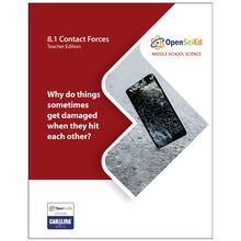 OpenSciEd: 8.1 Contact Forces 5-Class Refurbishment Set | Carolina ...