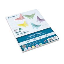 Paper, Pastel, Assorted Colors, 8-1/2 x 11", Pack of 100 Sheets ...