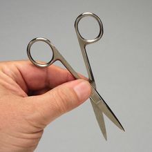 Dissecting Scissors, Stainless Steel, Sharp/Sharp, Straight, 4-1/2 ...