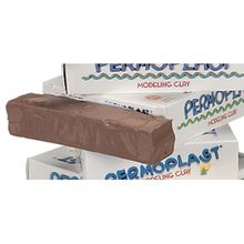 Brown modeling clay, 1 lb pack | Carolina Biological Supply