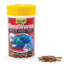 Tetra® BloodWorms Freeze-Dried Food, 0.92 oz | Carolina Biological Supply
