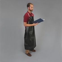 Laboratory Apron, Black Rubberized, Large | Carolina Biological Supply