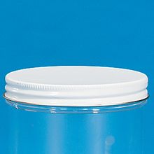 Screw Caps, White Enamel Metal, 63 mm, Pack of 12 | Carolina Biological ...