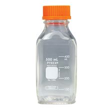 Pyrex® Bottle, Square, Glass, 100 mL | Carolina Biological Supply