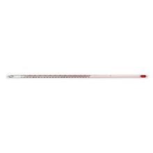 Red Spirit-Filled Partial Immersion 12" Thermometer (-20 to 110 C; 0 to ...