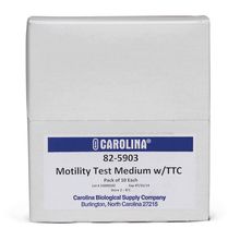 Motility Test Medium Agar with TTC, Prepared Media Tubes, Pack of 10 ...