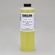 Buffer Solution, pH 7, Color Coded, Yellow, Laboratory Grade, 500 mL ...