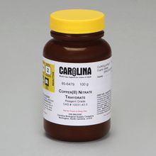 Copper (II) Nitrate, Trihydrate, Reagent Grade, 100 g | Carolina ...