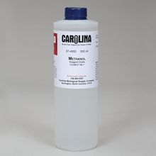 Methanol, Reagent Grade, 500 mL | Carolina Biological Supply