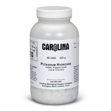 Potassium Hydroxide, Pellets, Reagent Grade, 500 g | Carolina ...