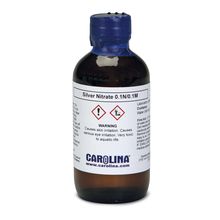 Silver Nitrate Solution, 0.1 M (2%), Laboratory Grade, 100 mL ...