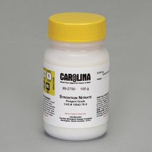 Strontium Nitrate, Reagent Grade, 100 g | Carolina Biological Supply