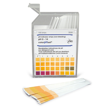 Universal pH Indicator Strips, Range 0-14, Pack of 100 | Carolina ...