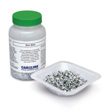 Zinc, Shot, Reagent Grade, 500 g | Carolina Biological Supply