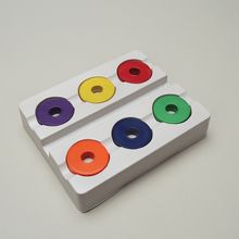 Ring Magnets, Assorted Colors, Pack of 6 | Carolina Biological Supply