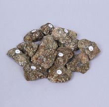 Pyrite Specimen (labeled "C"), Pack of 16 | Carolina Biological Supply