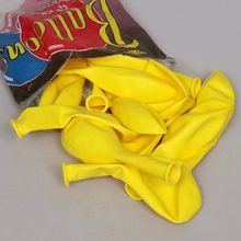 Balloon, Round, Yellow, 11", Pack of 15 | Carolina Biological Supply