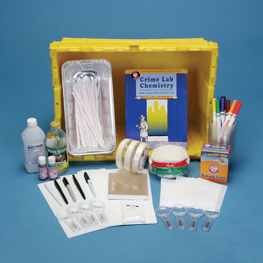 Crime Lab Chemistry GEMS Kit® (Grades 4-8) | Carolina Biological Supply