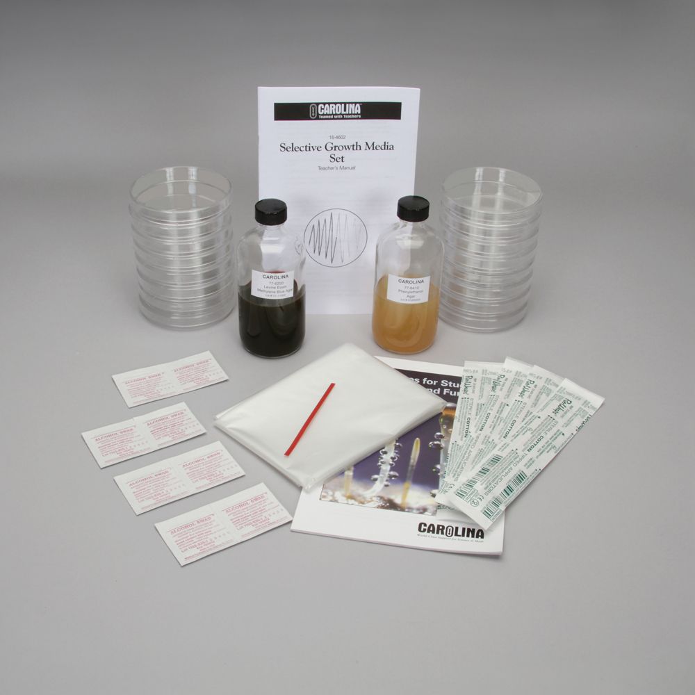 Bacteria, Selective Growth Media Kit (with perishables) | Carolina.com