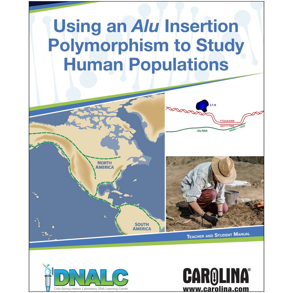 Using an Alu Insertion Polymorphism to Study Human Populations Kits ...