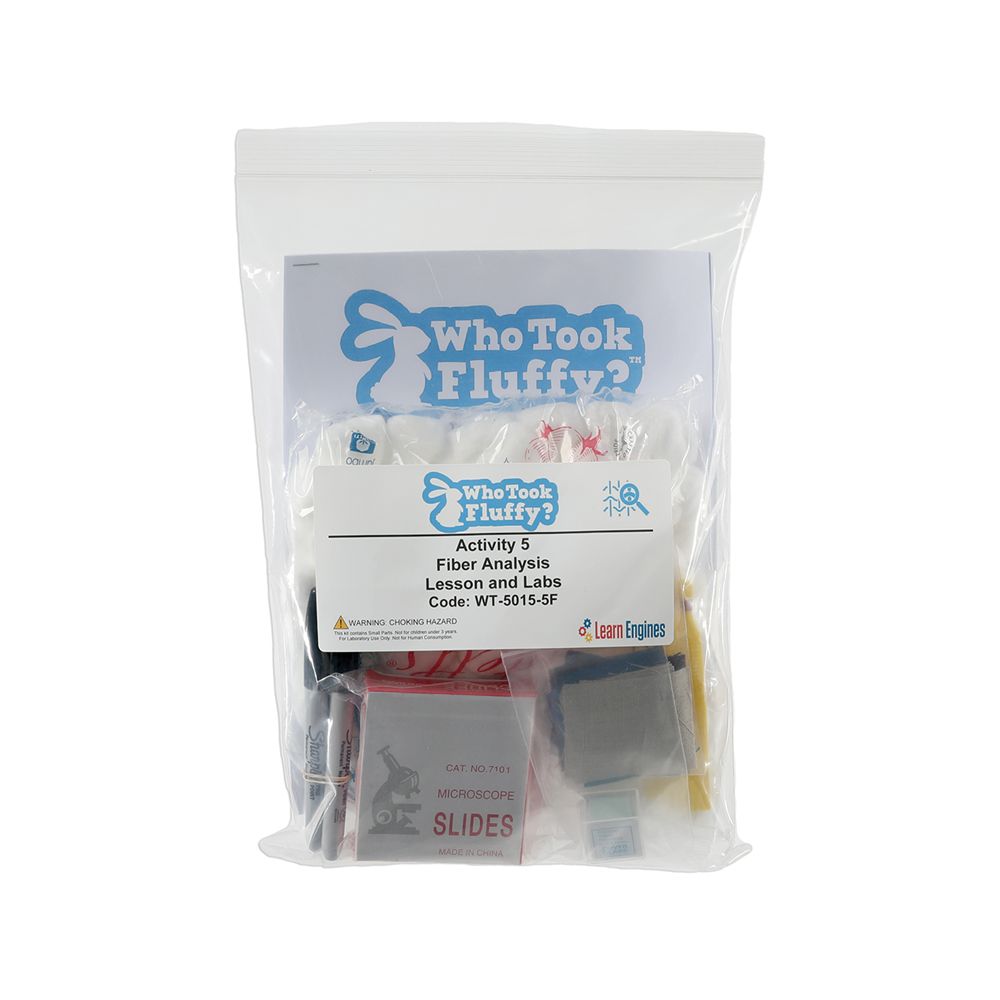 Who Took Fluffy?™: Fiber Analysis Lab Kit for 30 Students | Carolina ...