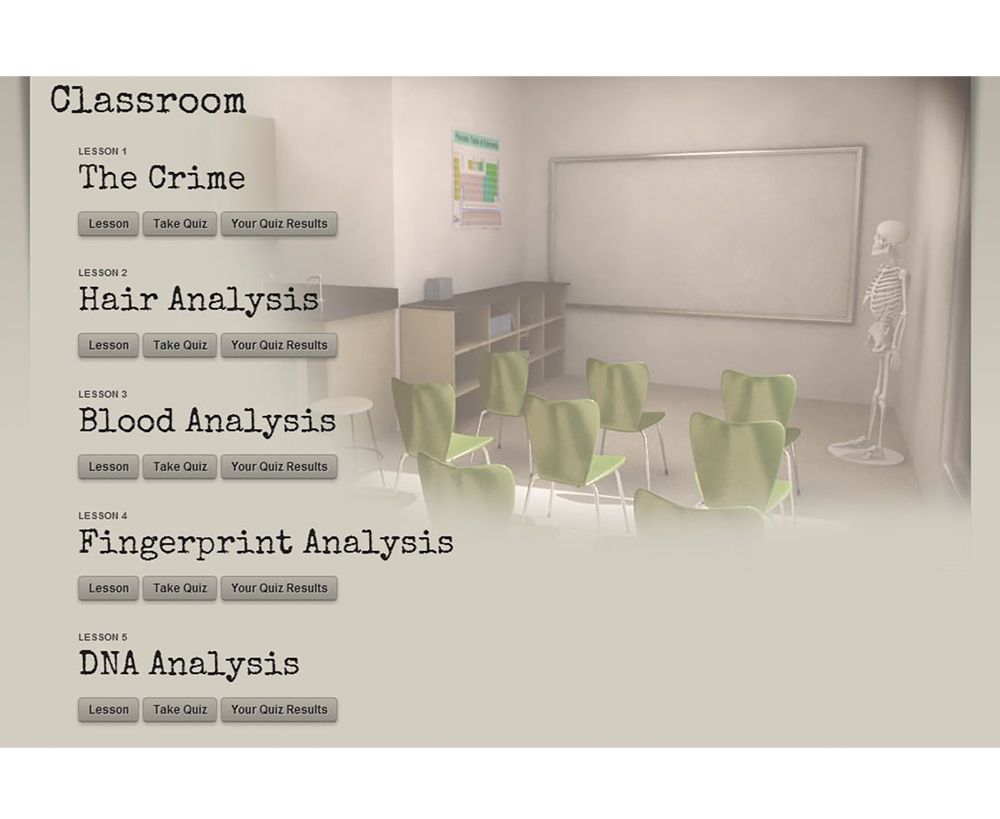 Murder at Old Fields® Online Forensic Science Labs | Carolina ...