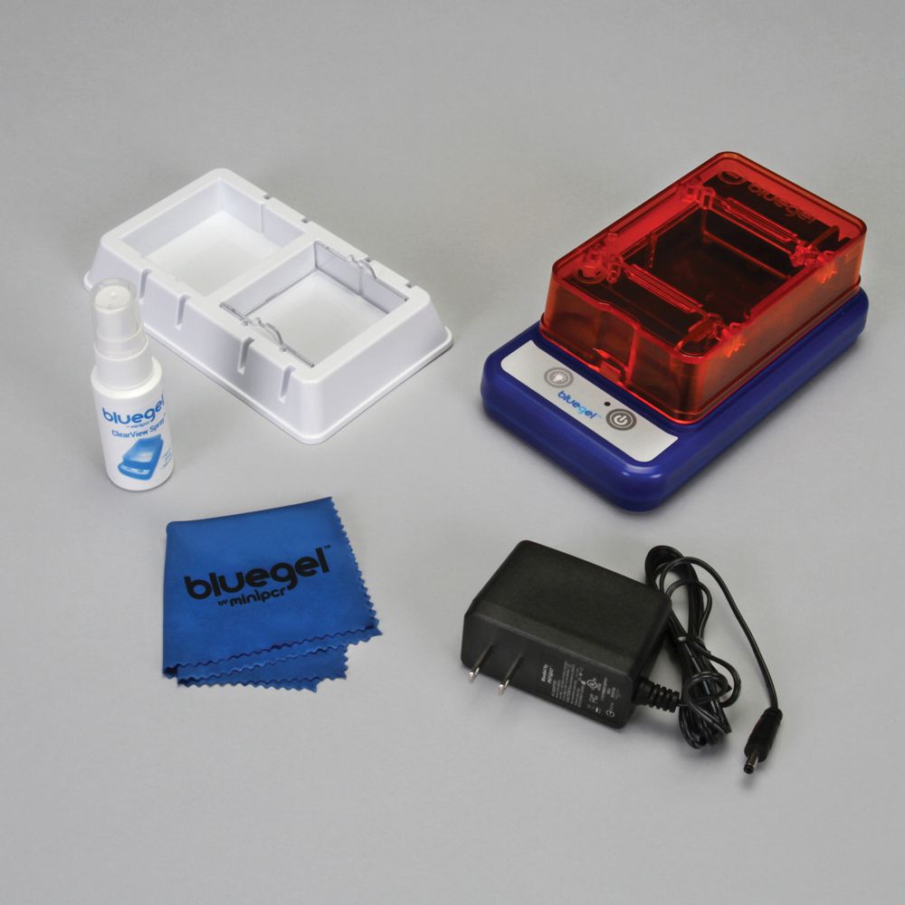 blueGel™ Integrated Electrophoresis and Visualization System, US Plug ...
