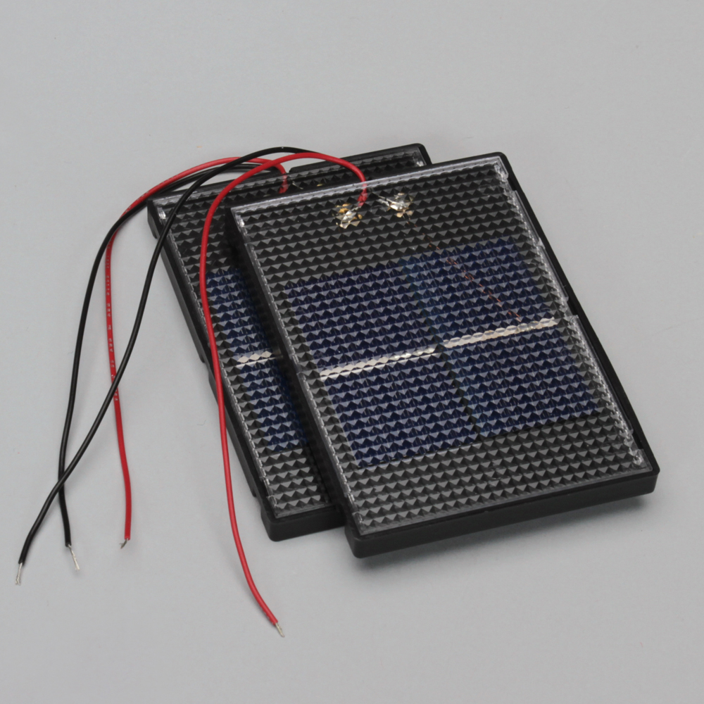 Solar Cell, 1.0 V, with Leads, Pack of 2 | Carolina Biological Supply