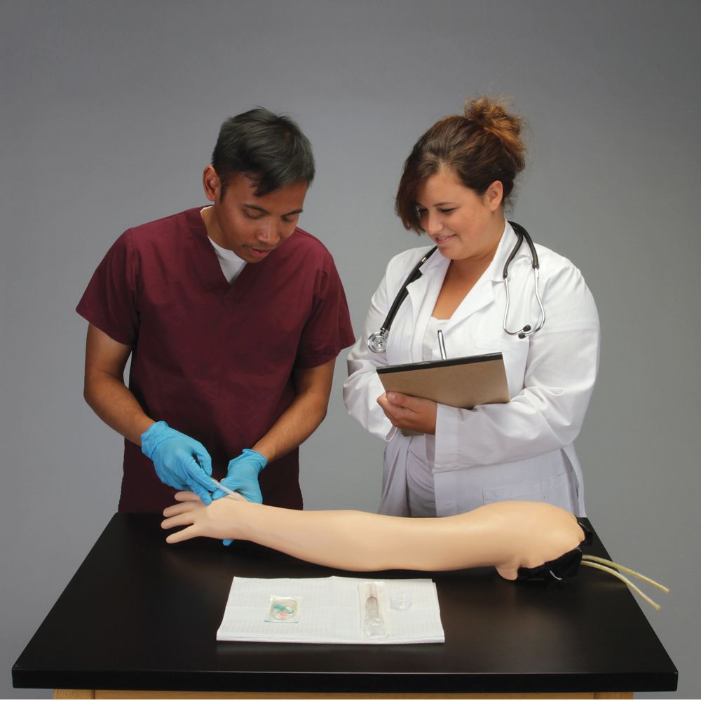 Life/form® Adult Venipuncture and Injection Training Arm, Light ...
