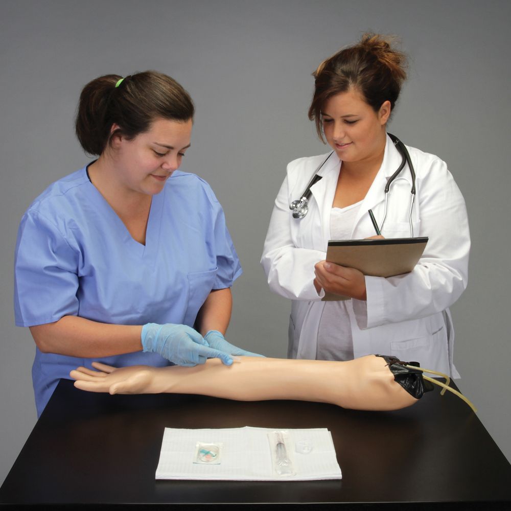 Life/form® Adult Venipuncture and Injection Training Arm, Light ...