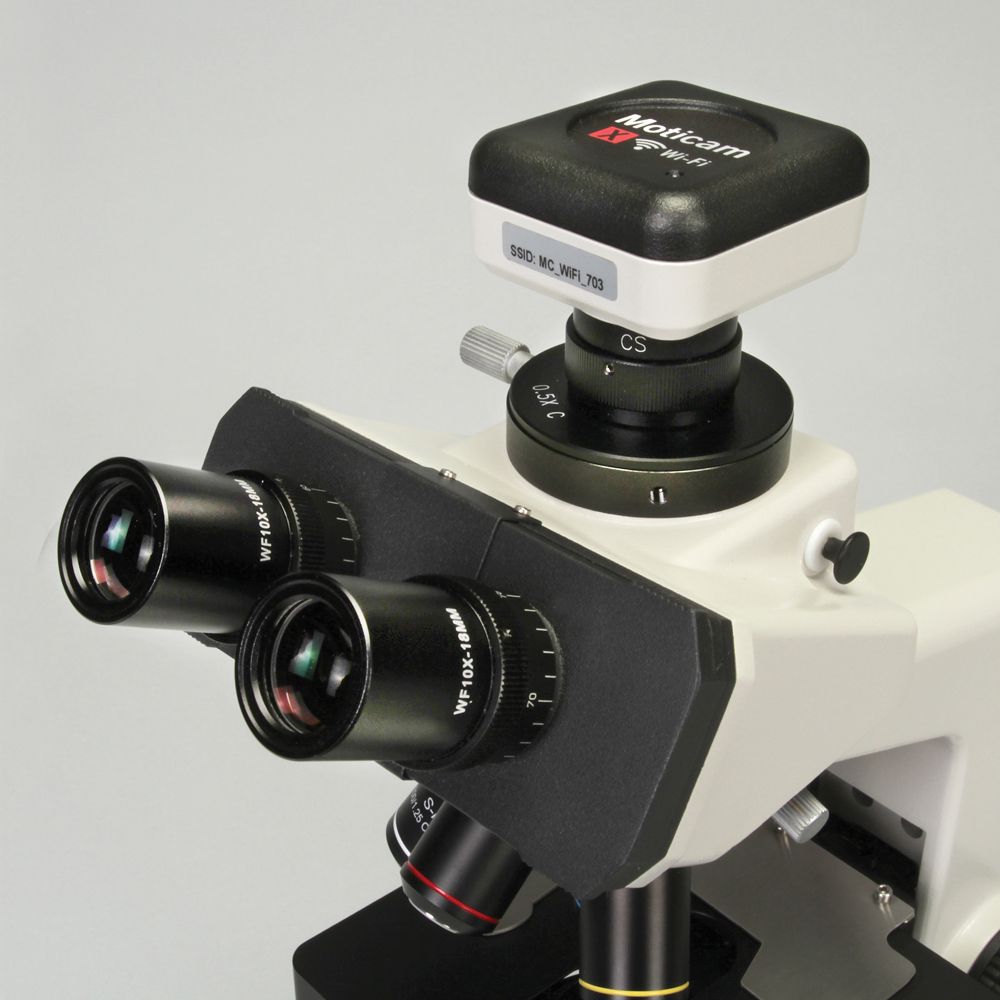 Wolfe® Beta Elite Trinocular Microscope | Carolina Biological Supply
