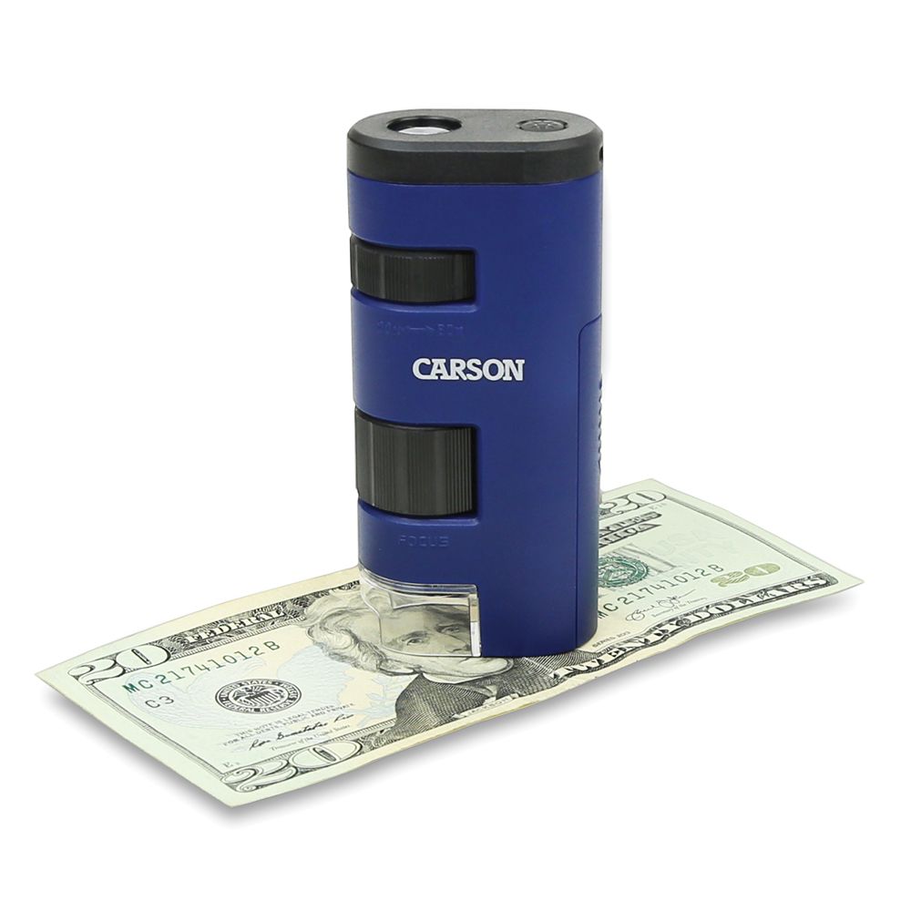 Carson® Pocket Micro™ 20x-60x Pocket Microscope, Model MM-450 ...