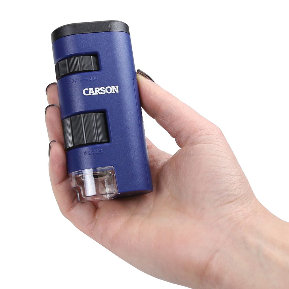 Carson® Pocket Micro™ 20x-60x Pocket Microscope, Model MM-450 ...