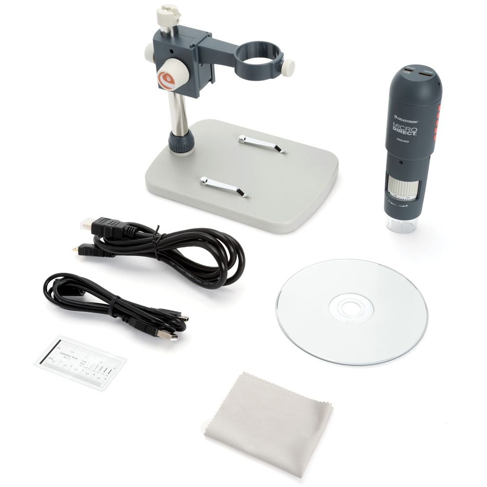 Celestron® MicroDirect™ 1080p HDMI Handheld Digital Microscope ...