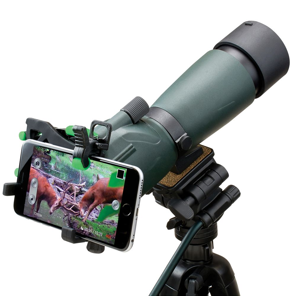 Carson® HookUpz™ 2.0 Universal Smartphone Optics Digiscoping Adapter ...
