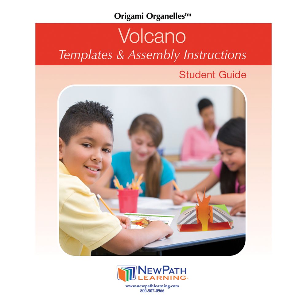 Origami Organelles™ 3-D Paper Model Kit: Volcano | Carolina Biological ...