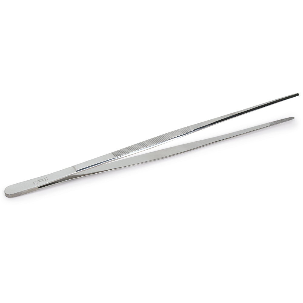 Specimen Forceps, Stainless Steel, Straight, 12 in | Carolina.com