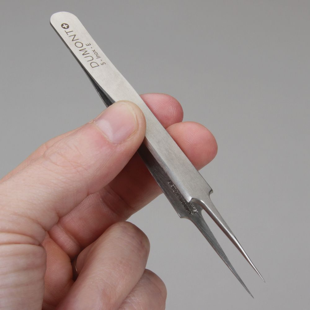 Precision Watchmaker's Forceps, Stainless Steel, Extra-Fine Point ...