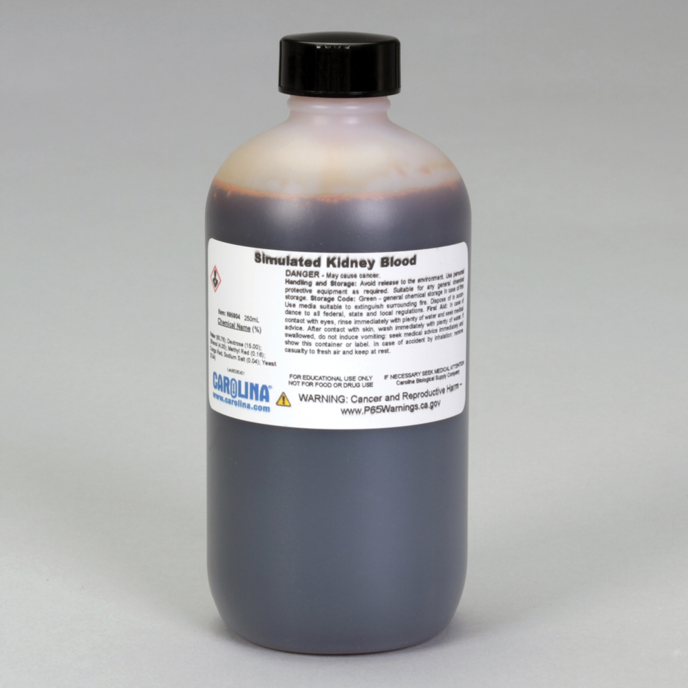 Carolina® Simulated Kidney Blood | Carolina Biological Supply