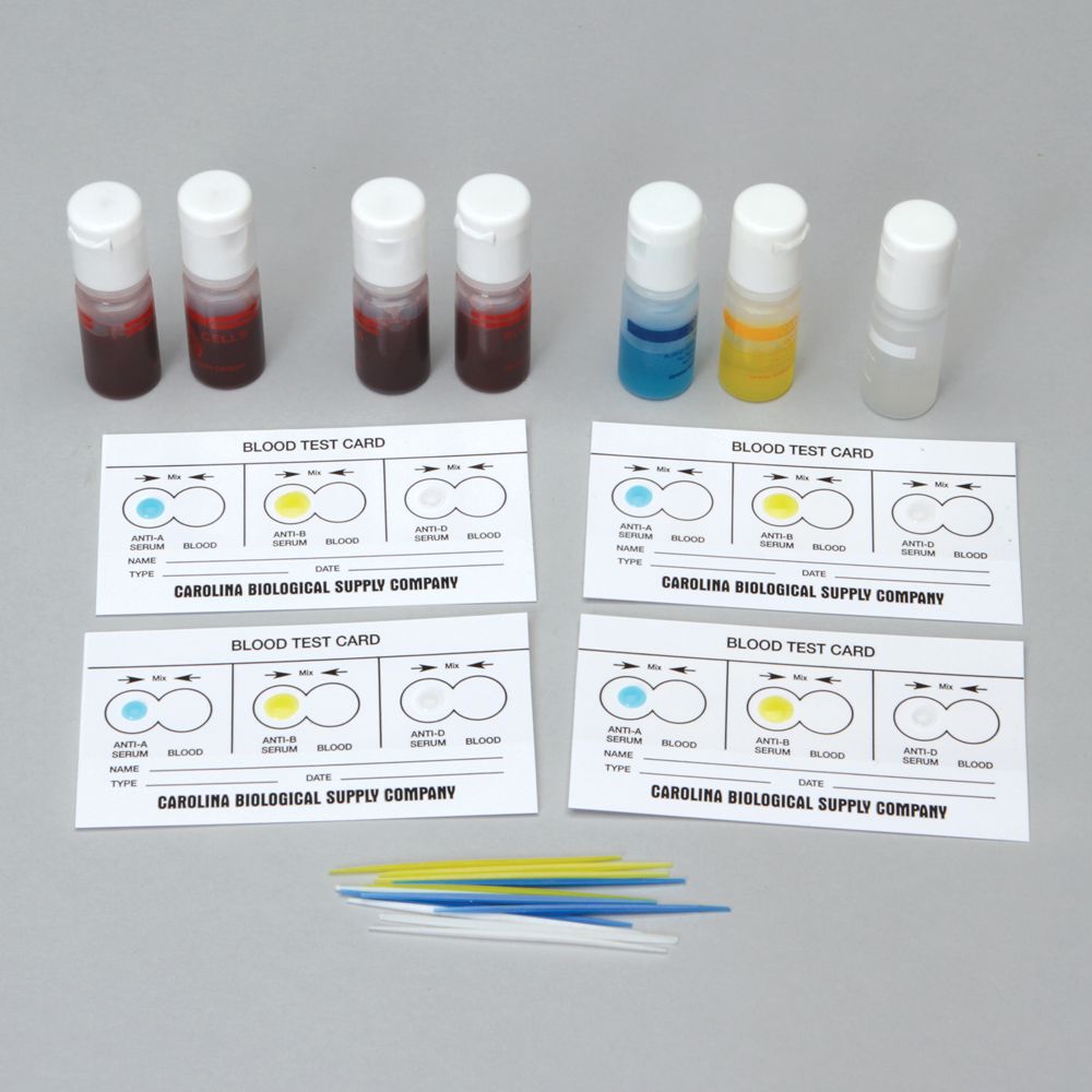 Carolina BioKits®: Blood Cells/Antisera | Carolina Biological Supply
