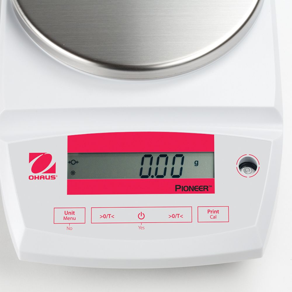 OHAUS Pioneer™ Precision Balance, Model PA3202, without Draftshield | Carolina.com