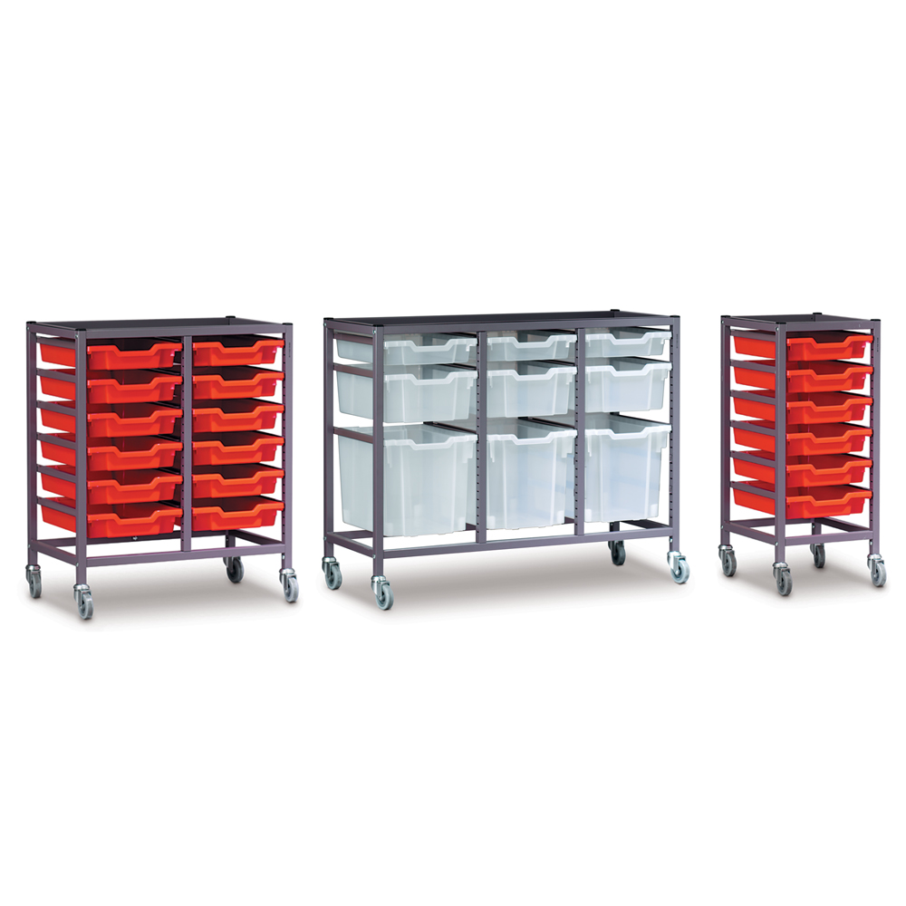 Gratnell Trolley Storage Carts | Carolina.com