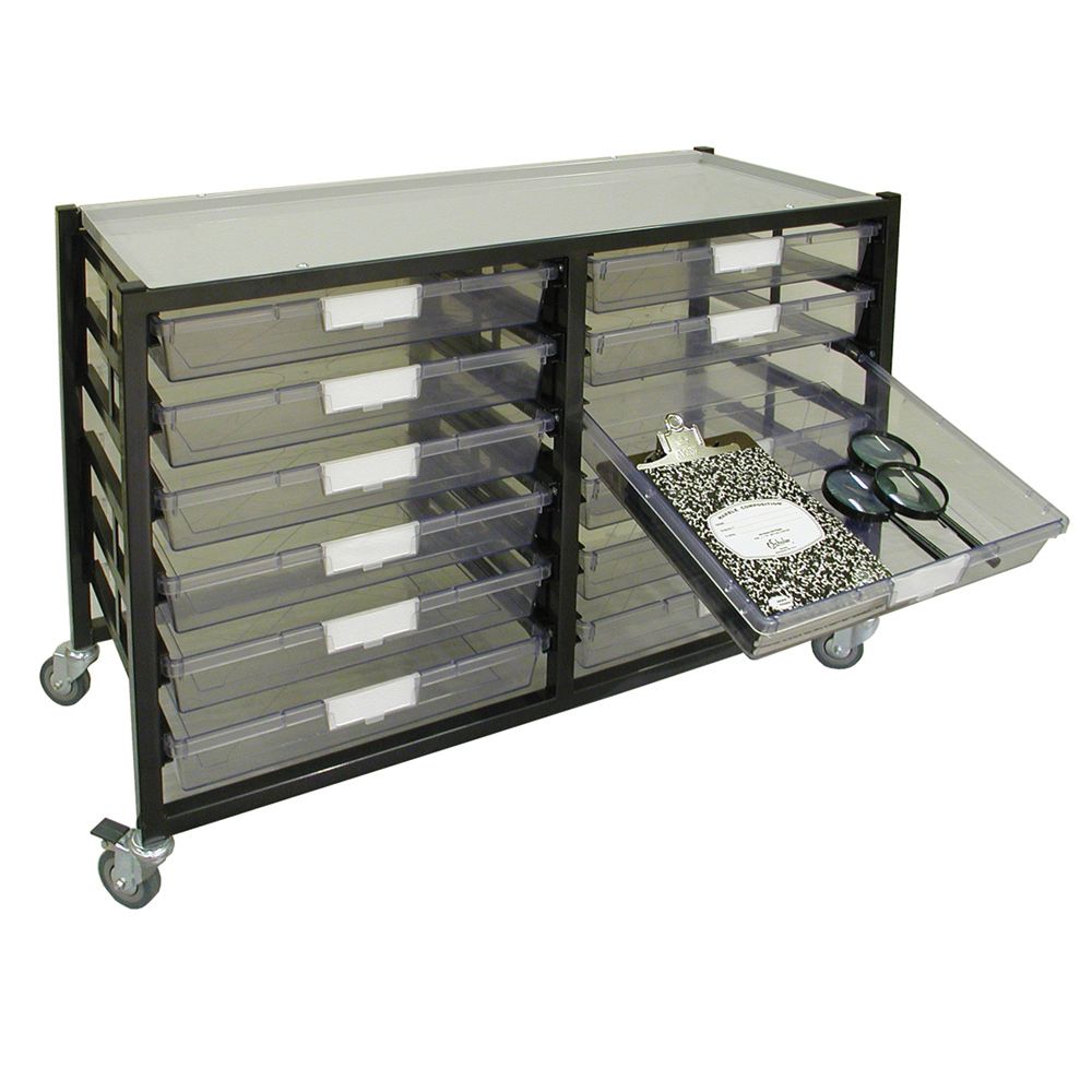 Mobile Tote Tray Cart (68 lbs) | Carolina Biological Supply