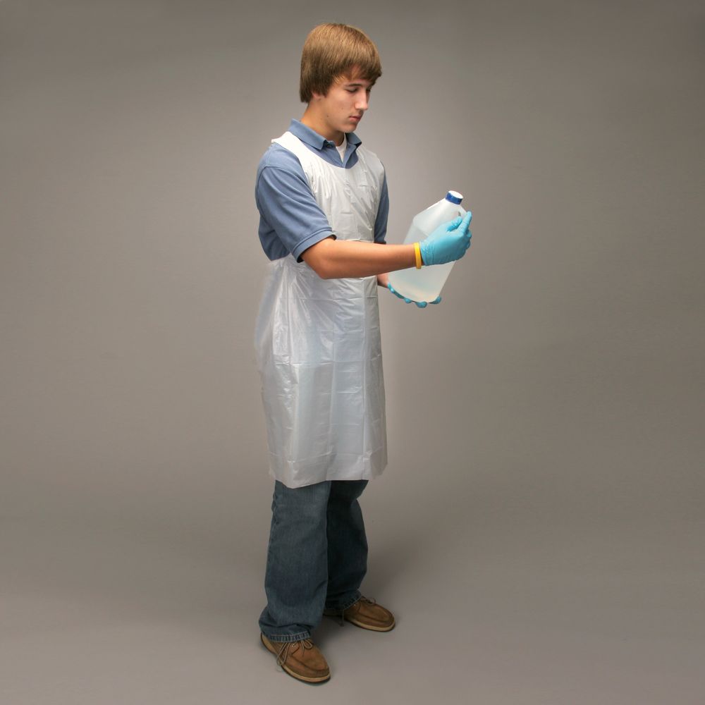 Economy Polyethylene Lab Apron, Box of 100 | Carolina.com