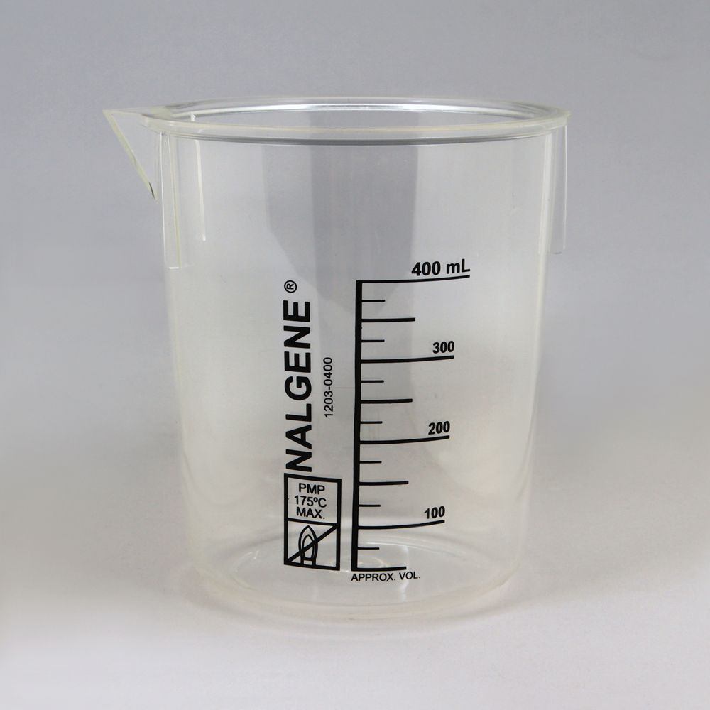Nalgene Griffin Beaker, Low Form, Polymethylpentene, 400 mL | Carolina ...