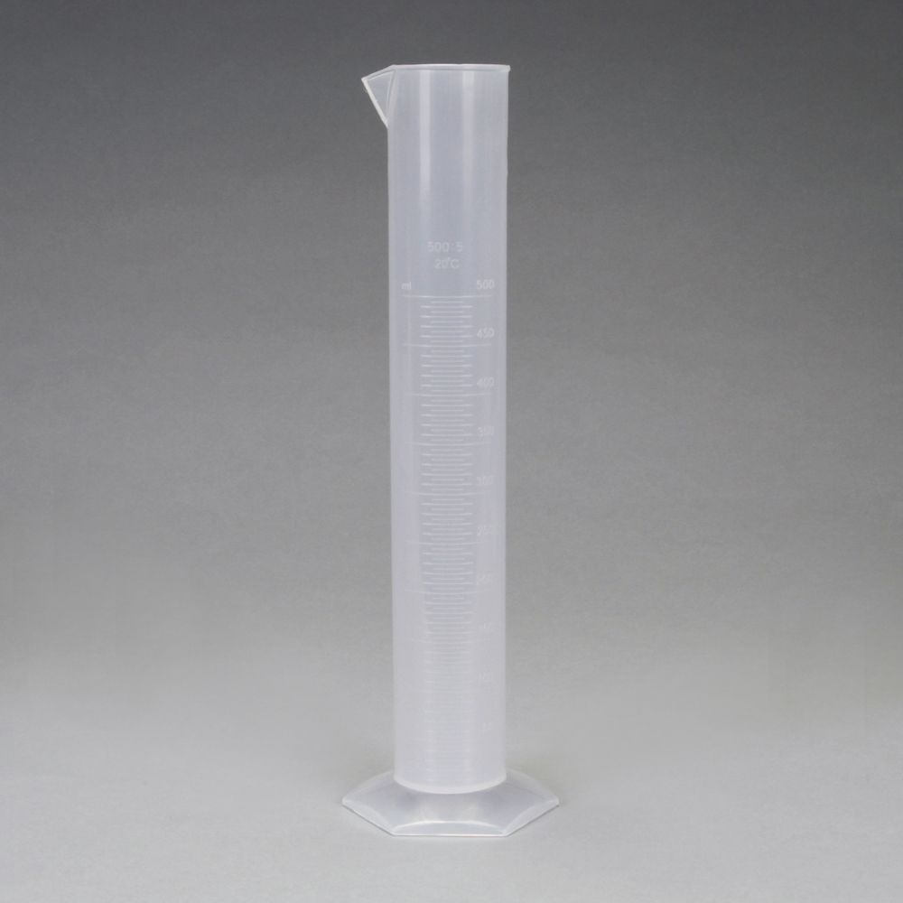 Graduated Cylinder, Polypropylene, 500 mL | Carolina Biological Supply