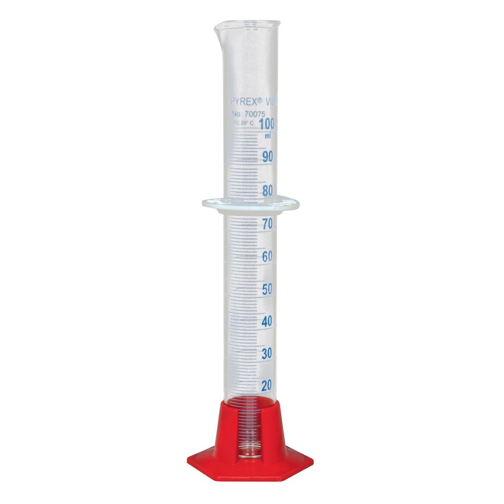 Pyrex® Vista™ Glass Graduated Cylinder, 100 mL | Carolina Biological Supply